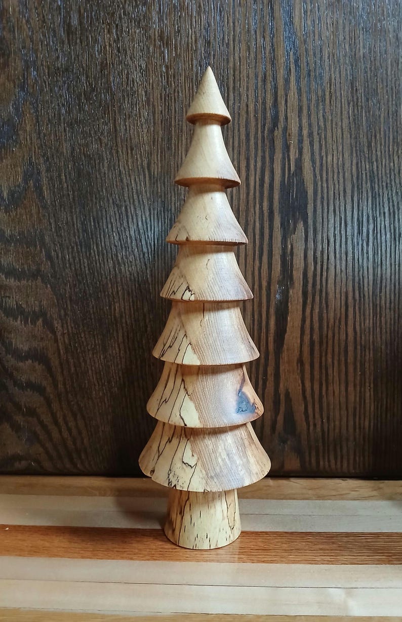 Handcrafted Hickory & Maple Wood Tree: Natural Wood Decor - Etsy