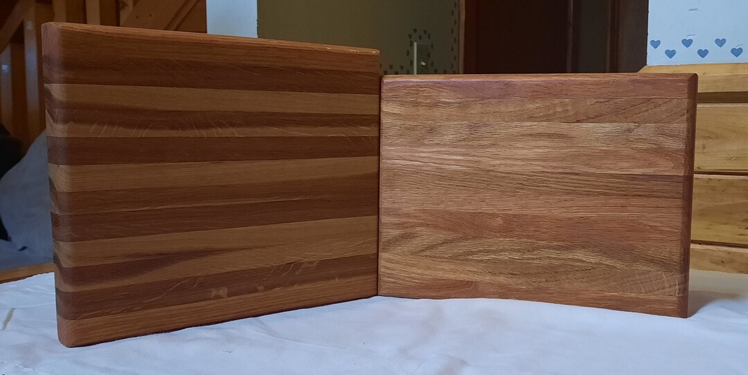 Assorted Red Oak/white Oakk Cutting Board Set - Etsy