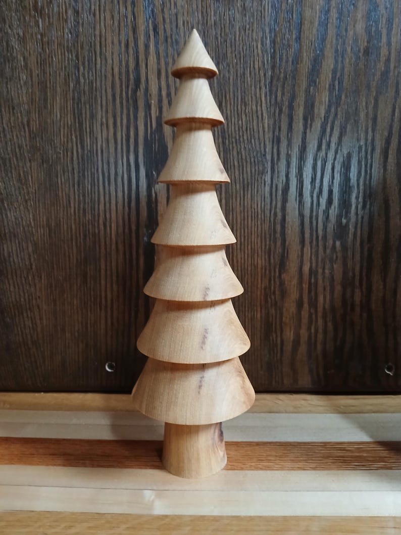 Handcrafted Hickory & Maple Wood Tree: Natural Wood Decor - Etsy