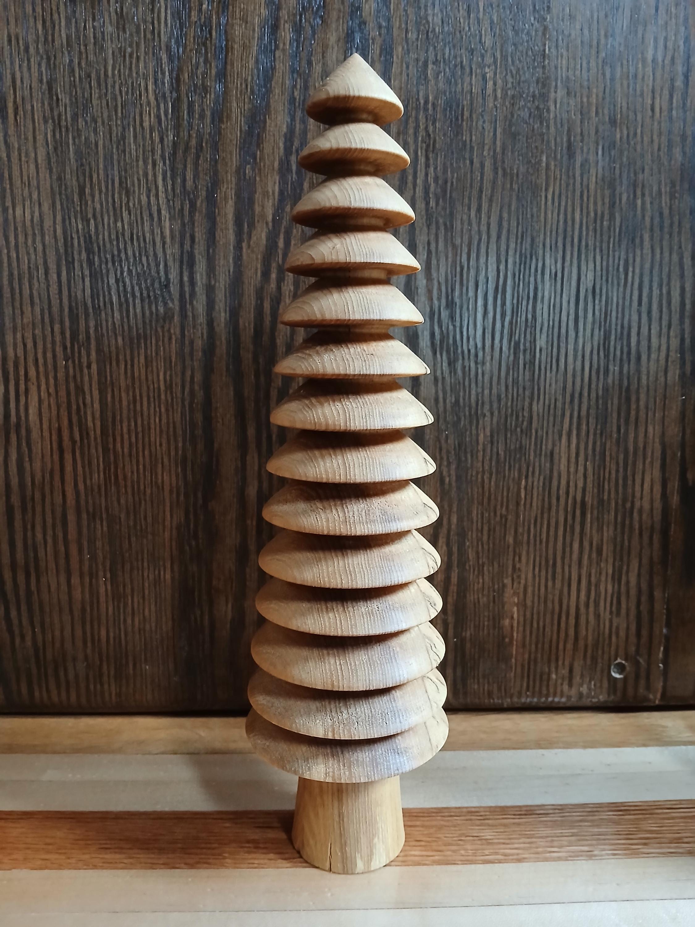 Handcrafted Hickory & Maple Wood Tree: Natural Wood Decor - Etsy