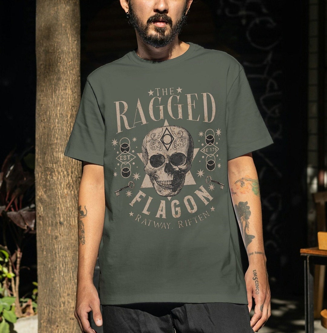 The Ragged Flagon Skyrim T-shirt | Elder Scrolls Print | Gifts for ...