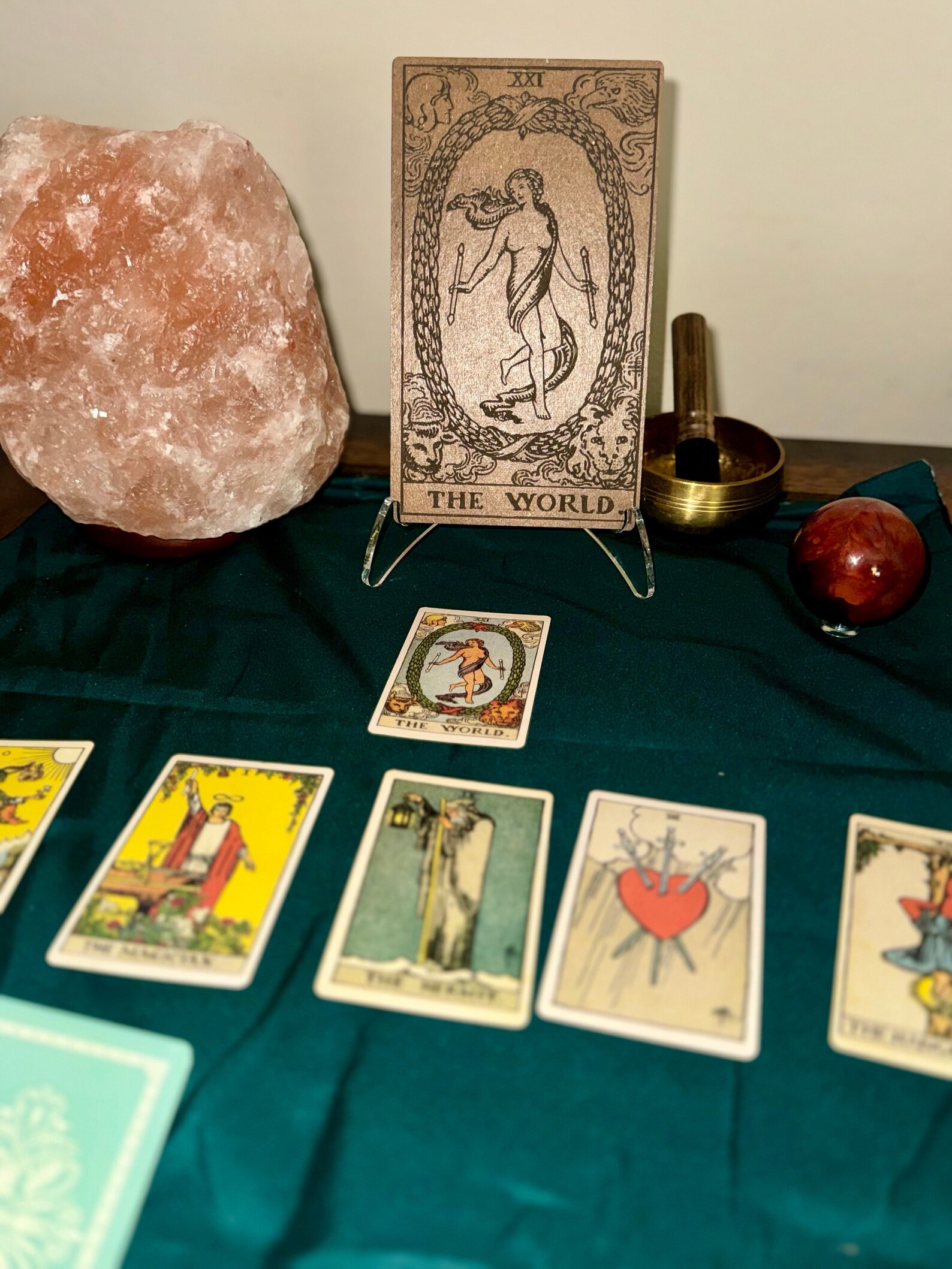 Tarot Card Decoration Wall Hanging the Fool, the World, Hanged Man ...