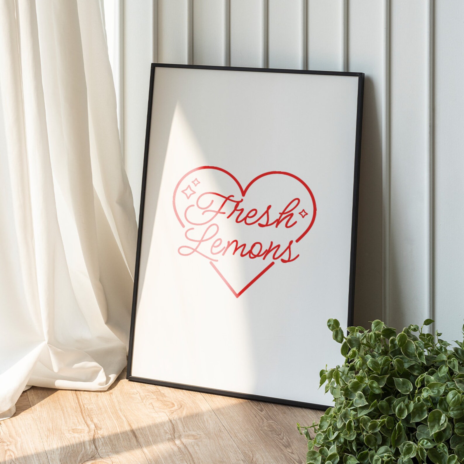 Heart Logo With Calligraphic Text and Stars | Premade Heart Logo Design ...