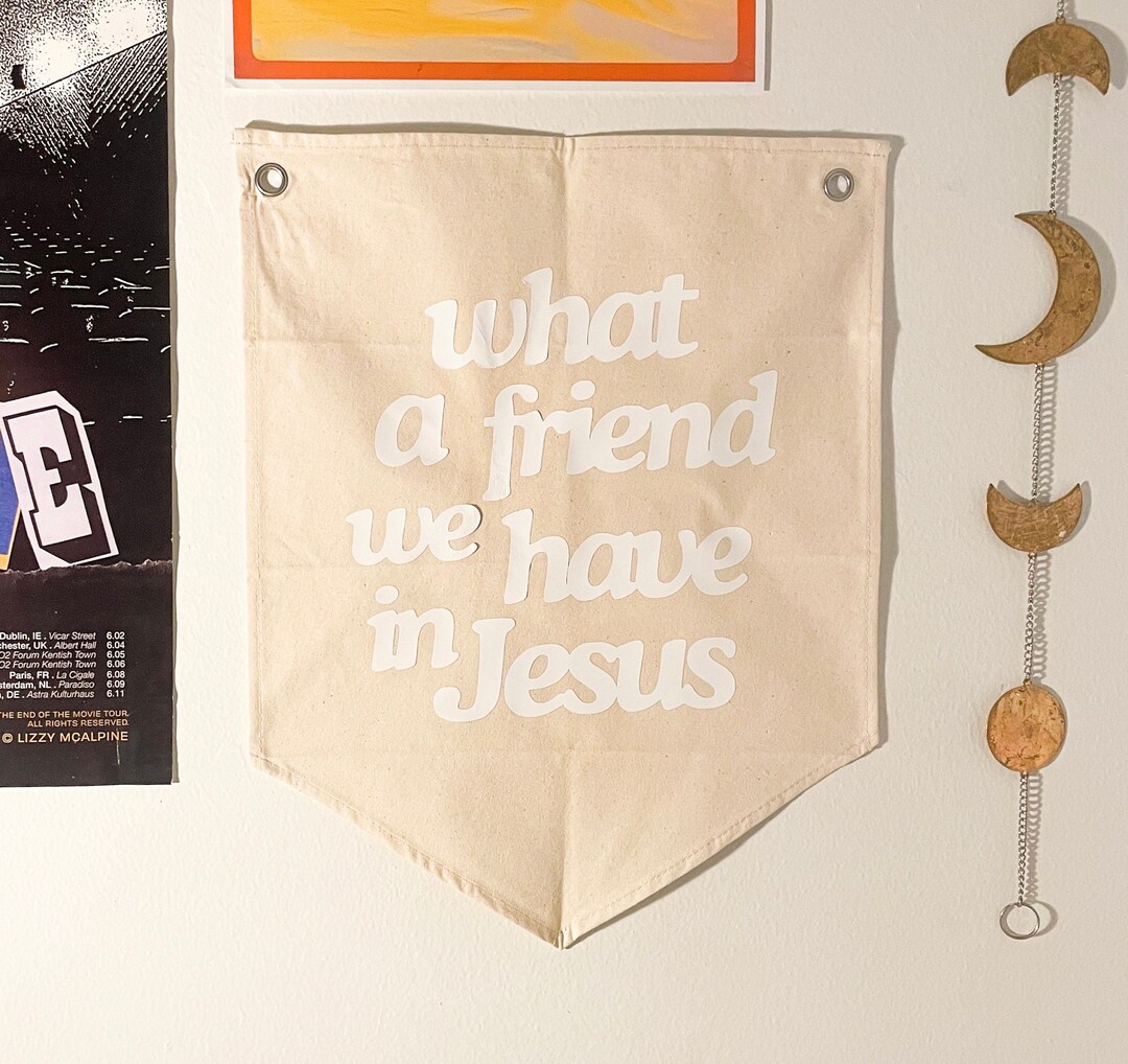 What a Friend We Have in Jesus Pennant - Etsy