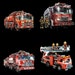 Firetruck, Adventure, Clipart Set, Digital Download, Firefighter, First ...