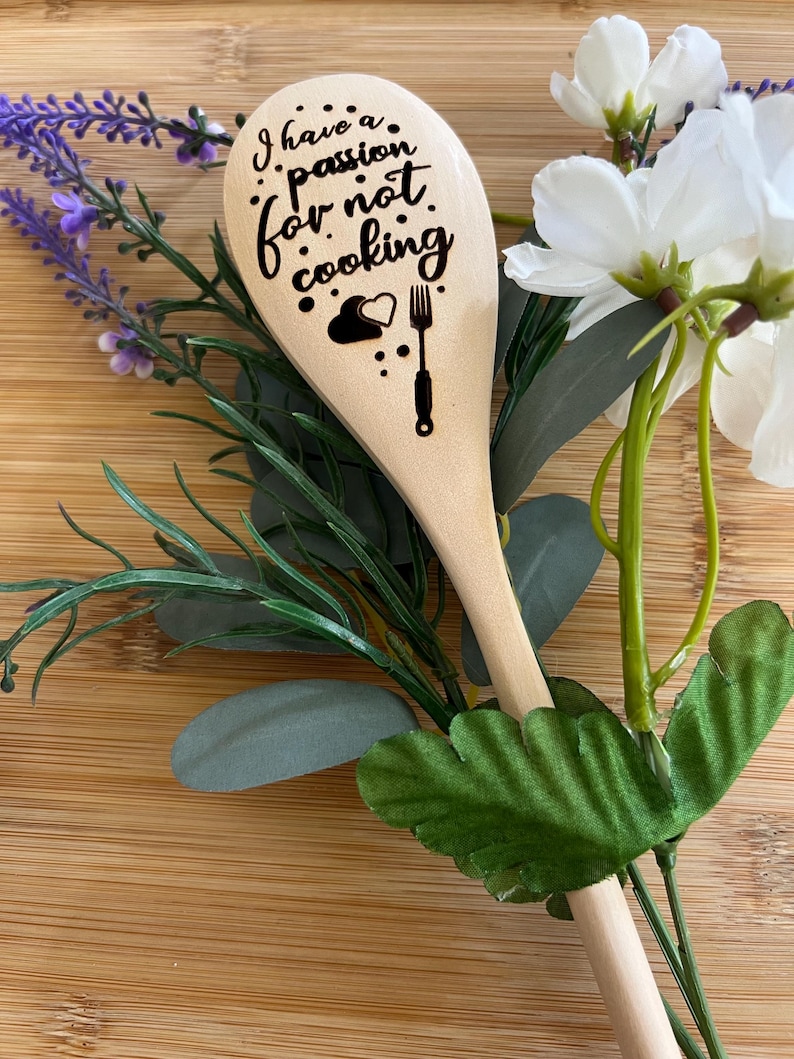 Funny Sayings, Gift for Mom, Wooden Spoons Personalized, Wooden Spoon ...