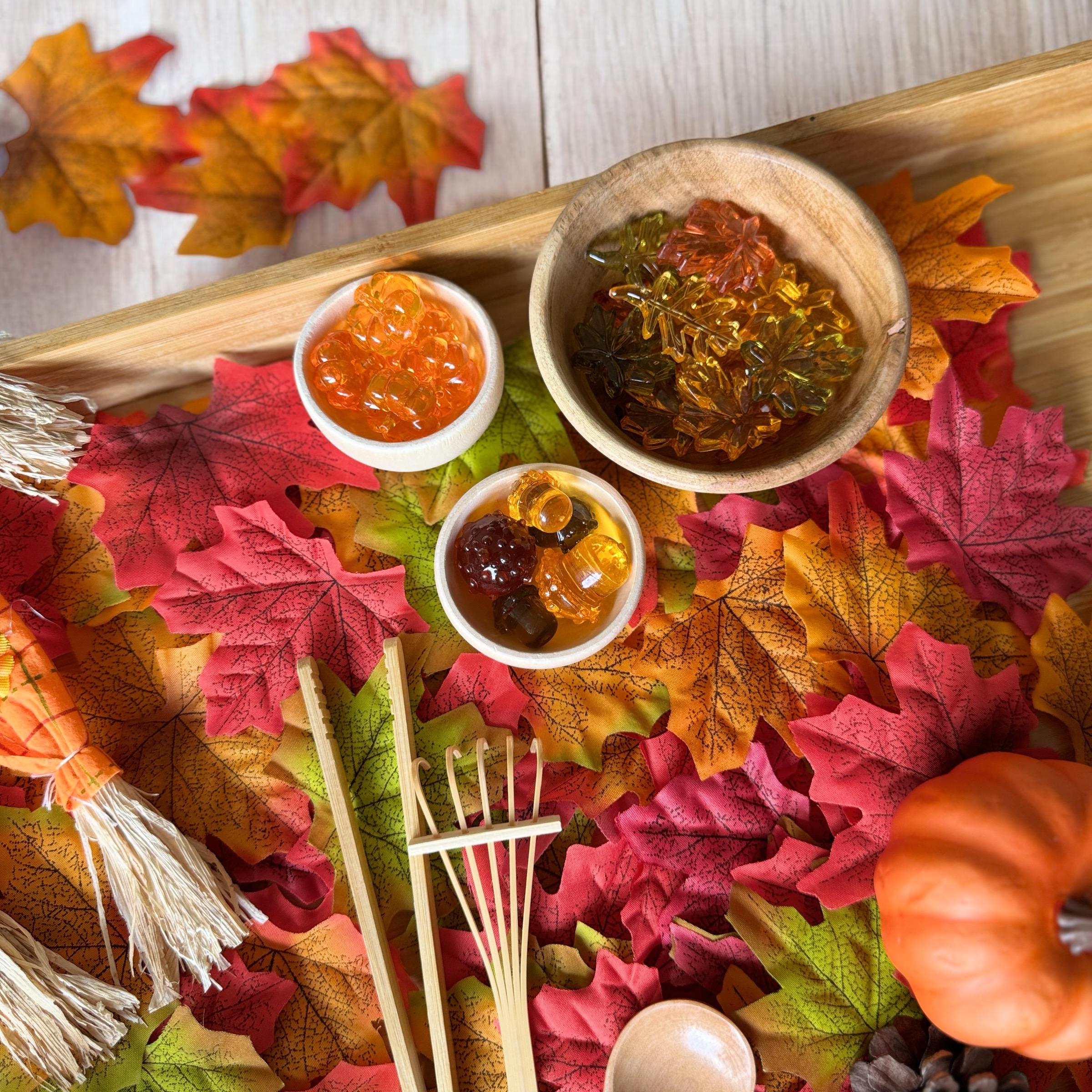 Autumn Sensory Bin, Toddler Sensory Bin, Fall Sensory Play, Sensory Box ...