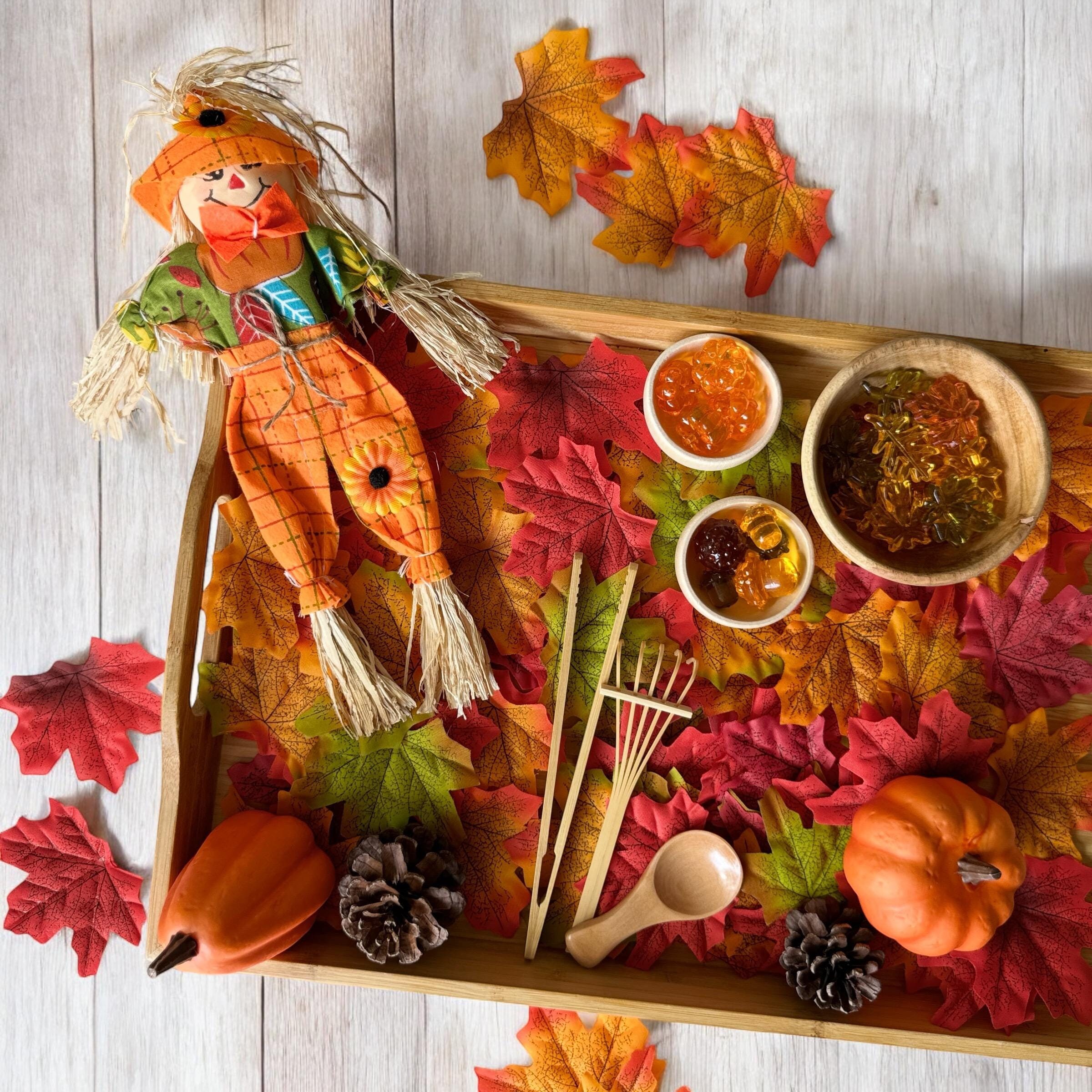 Autumn Sensory Bin, Toddler Sensory Bin, Fall Sensory Play, Sensory Box ...