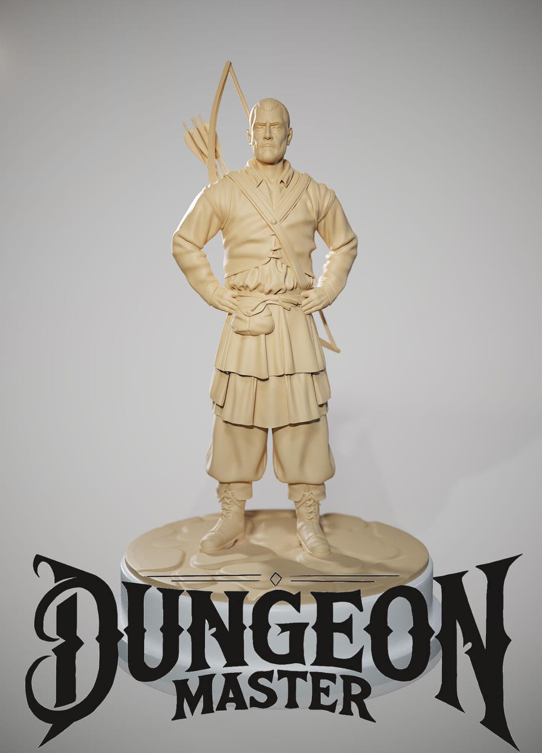 D&D Villager Hunter – STL Miniature for 3D Printing - Etsy