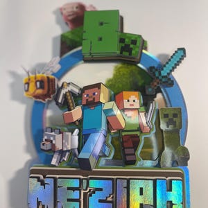 3D Cake Topper - Etsy