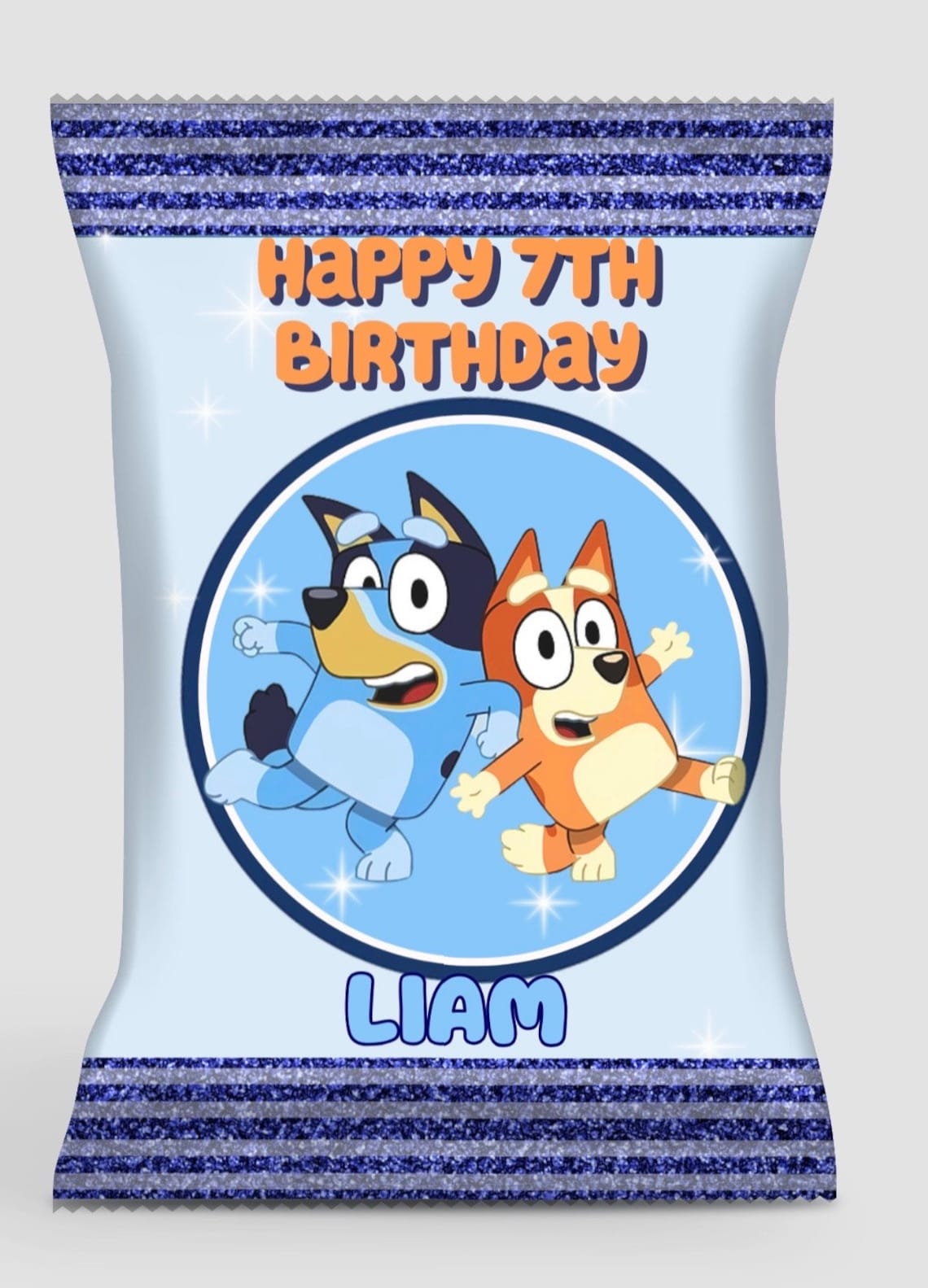 Personalized Chip Bag, Birthday Chips, Party Favor Bags Birthday Party ...
