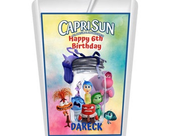 12 Personalized Capri Sun Juice Pouch Stickers Labels - Etsy