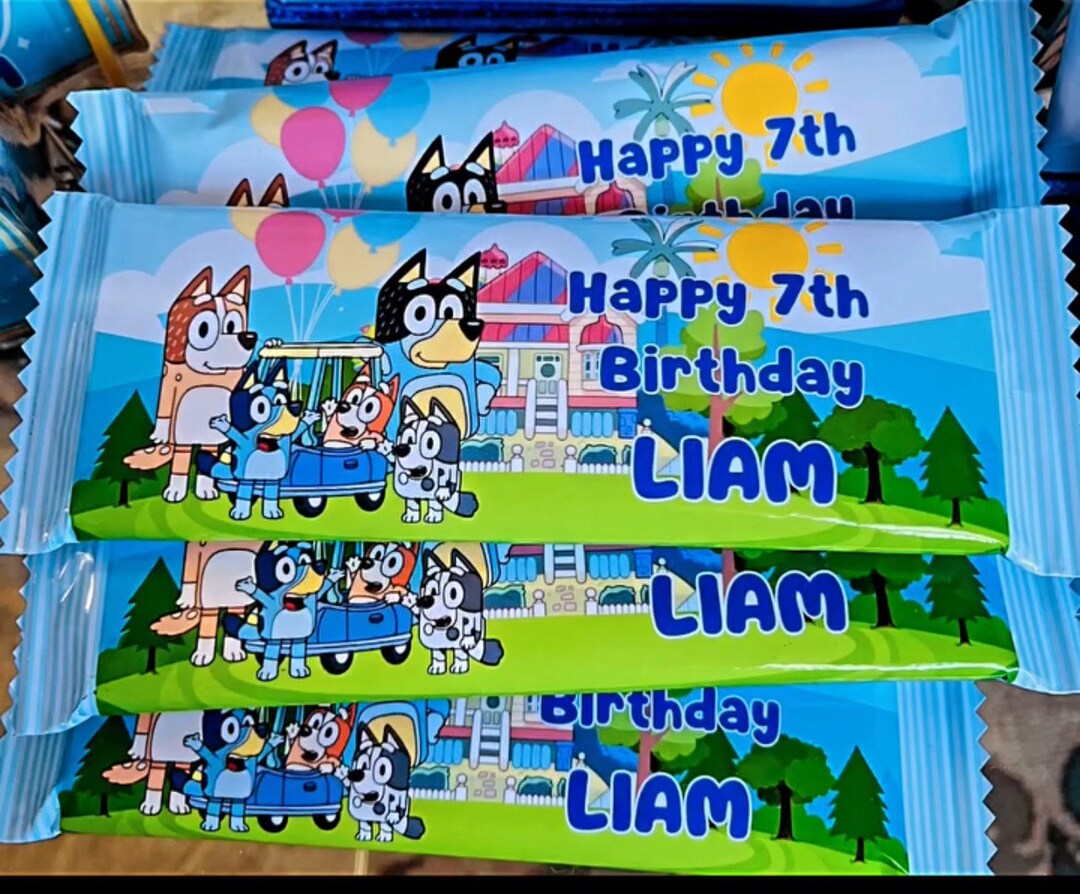 Personalized Chocolate Candy Bar Labels - Etsy