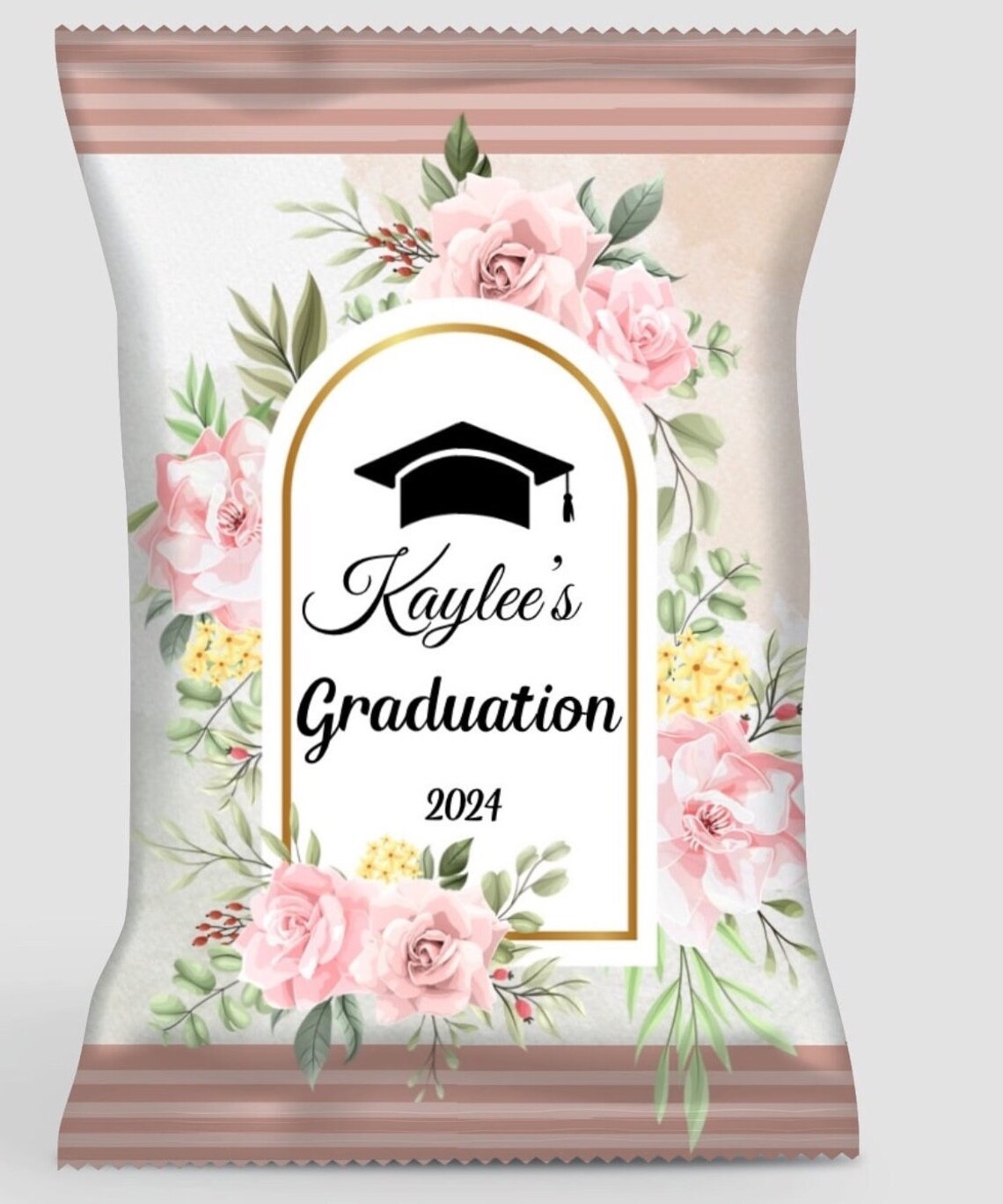 Personalized Graduation Chip Bags - Etsy
