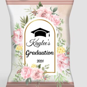 Personalized Graduation Chip Bags - Etsy