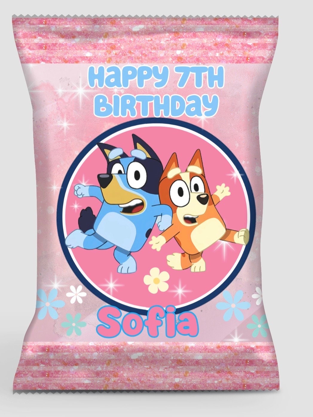 Personalized Chip Bag, Birthday Chips, Party Favor Bags Birthday Party ...