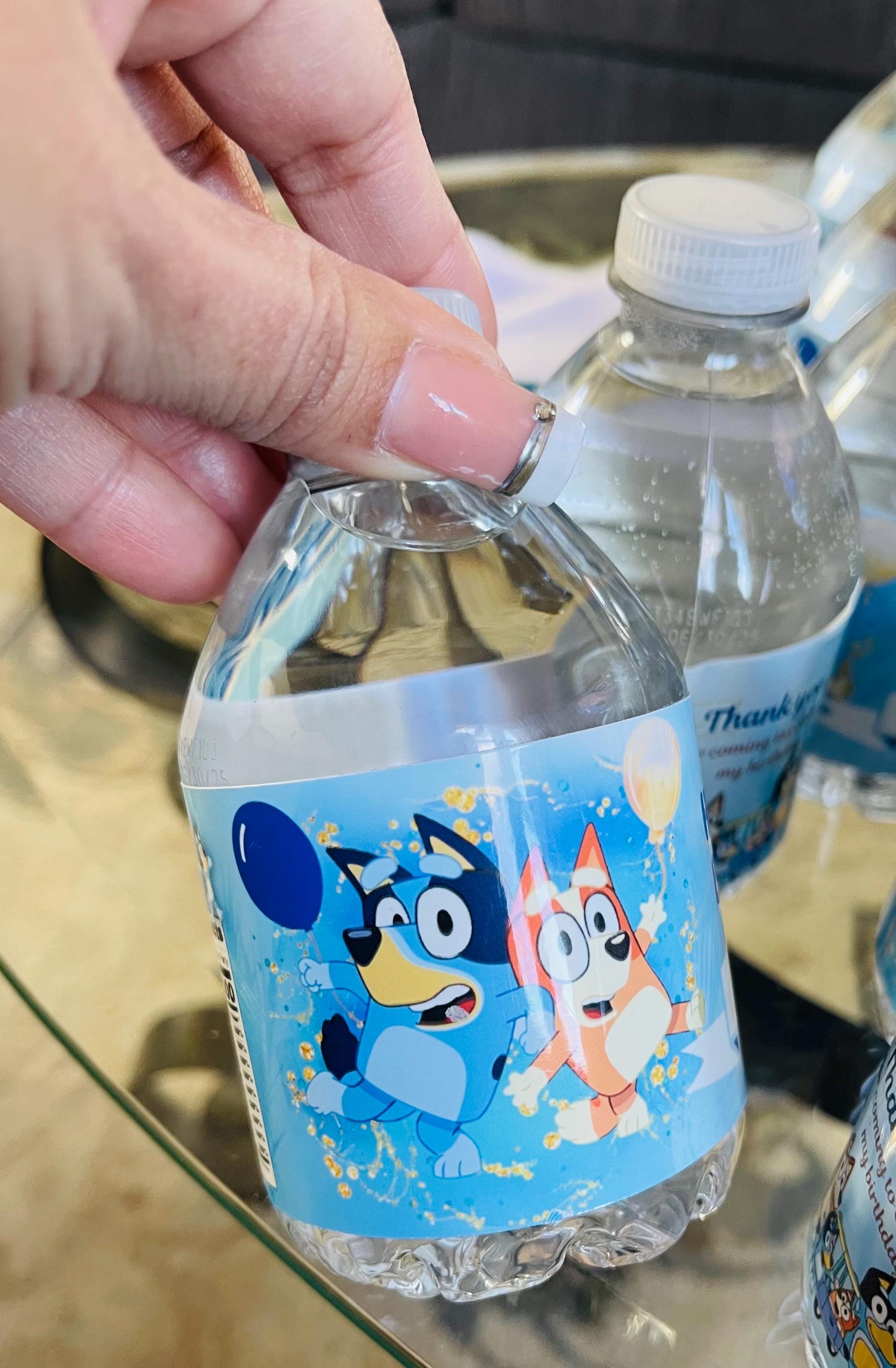 Personalized Fruit Snacks Birthday Party Favor Bags & Water Bottle ...