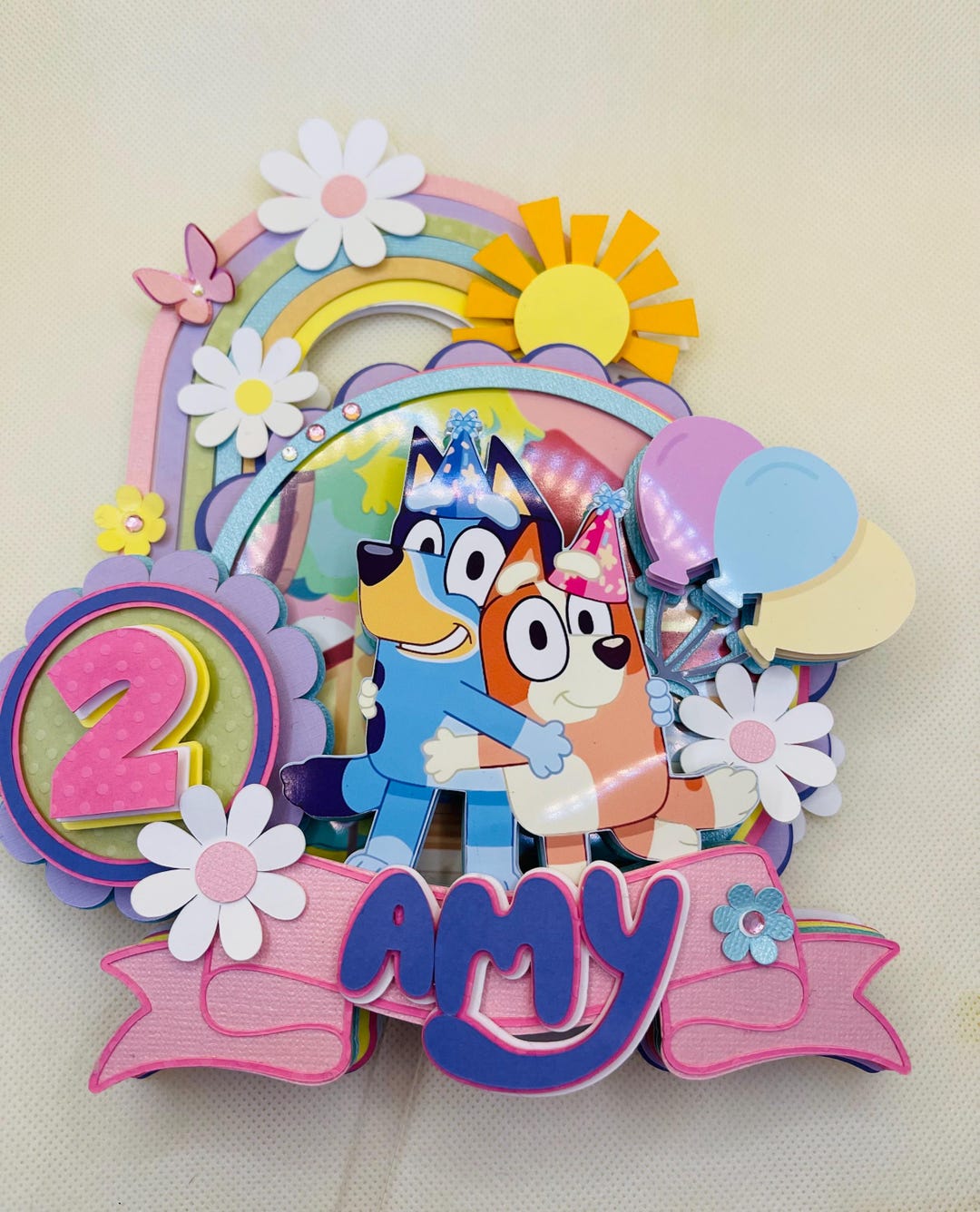 3D Cake Topper - Etsy