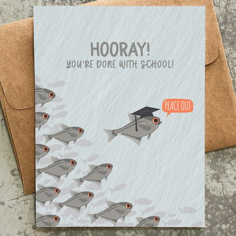 Funny Graduation Card - Etsy