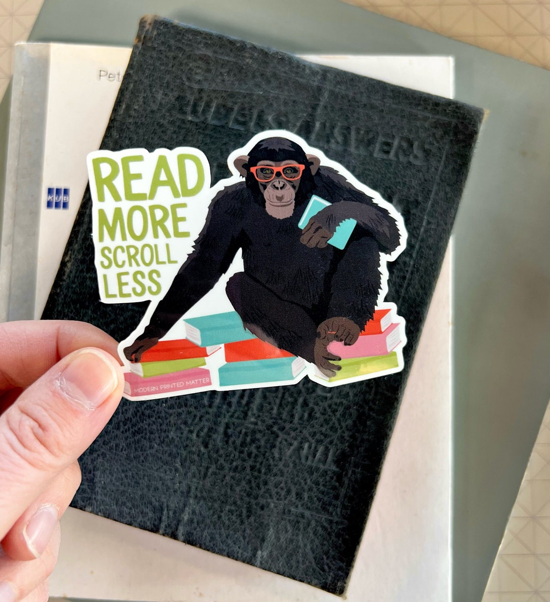 Read More Scroll Less Sticker - Etsy