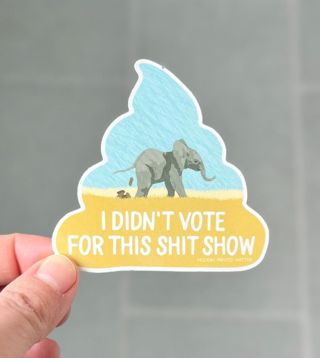 Didn't Vote for This Sticker - Etsy