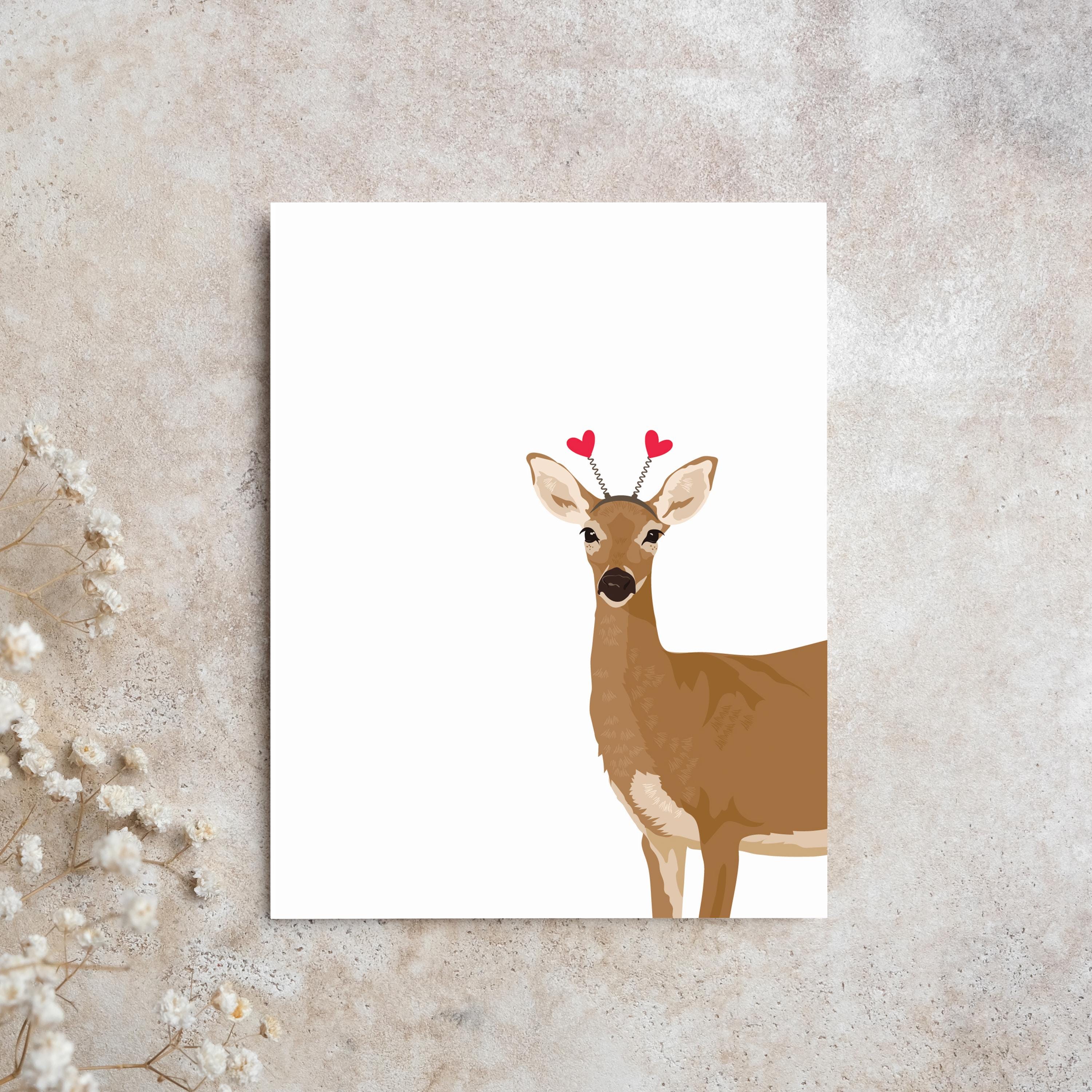 Forest Friends Love Notes / Assorted Box of 8 Cards - Etsy