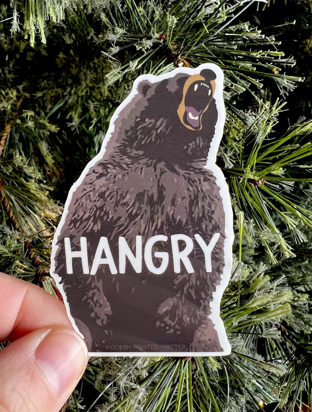 Hangry Sticker - Etsy
