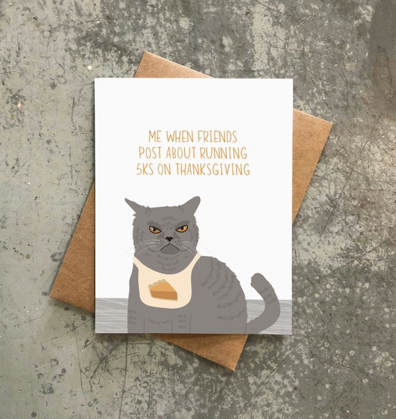 Funny Thanksgiving Cat