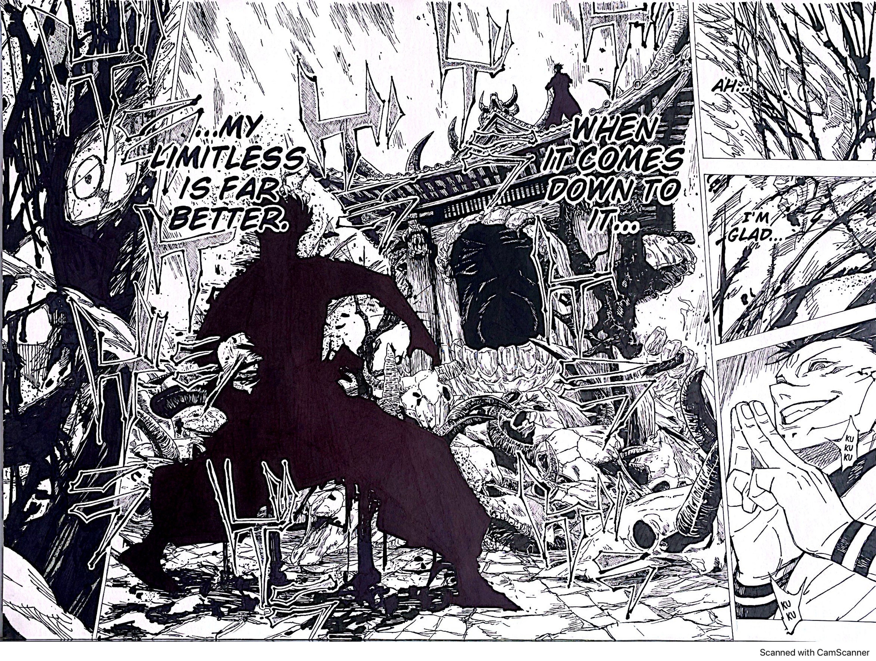 28x20 Inch Jujutsu Kaisen Manga Poster Custom Manga Panel Drawing ...