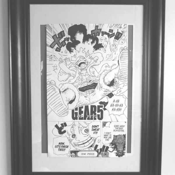 Luffy Gear 5 Poster - Etsy