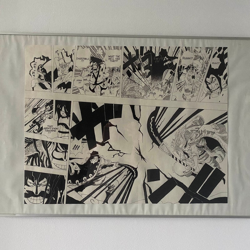 One Piece Manga Panel - Etsy