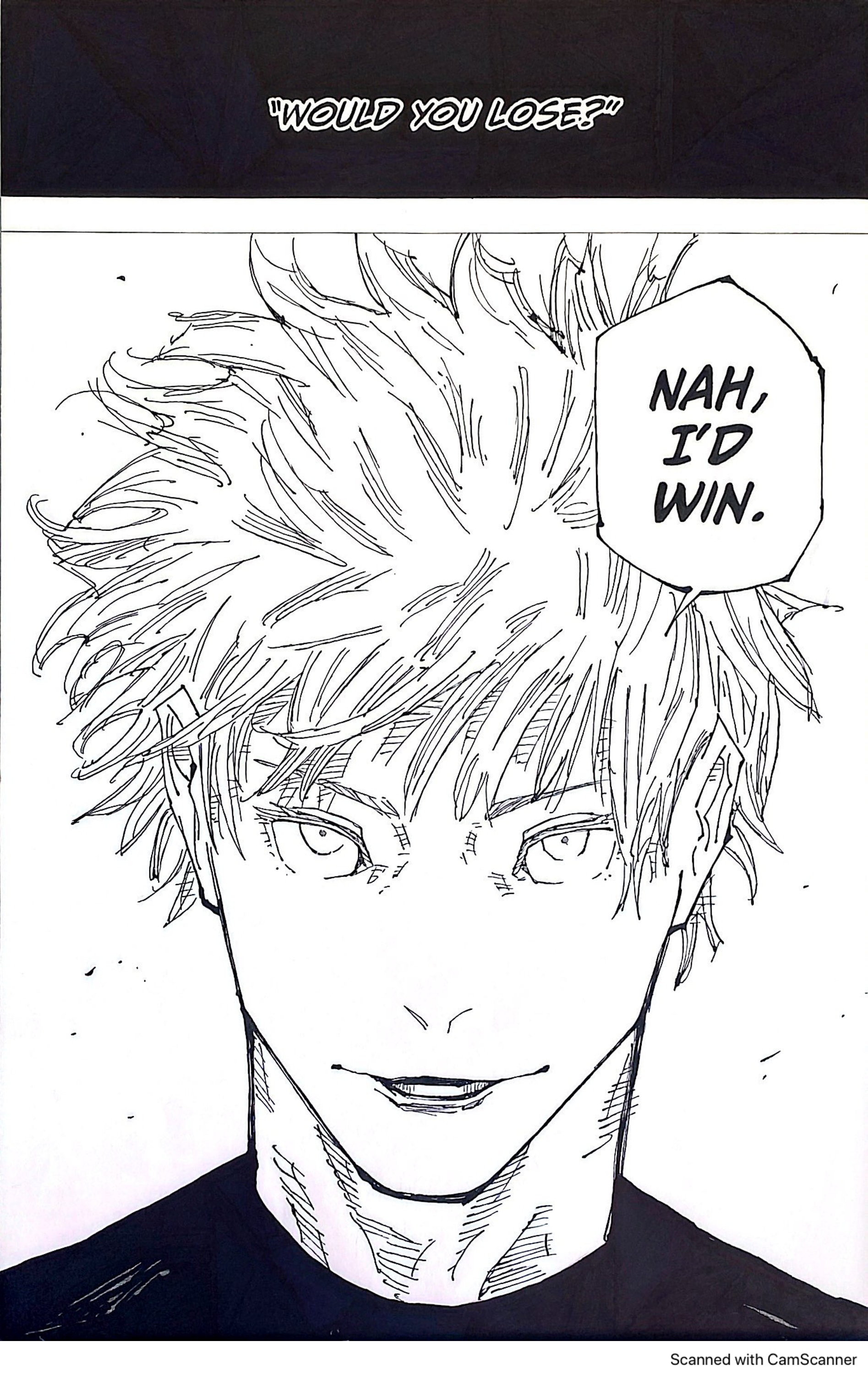 28x19 Inch Jujutsu Kaisen Manga Poster Custom Manga Panel Drawing ...