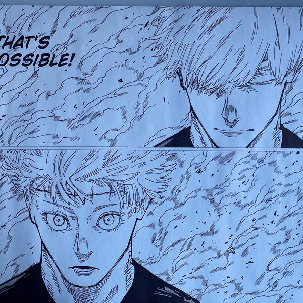 Sukuna Manga Panel - Etsy