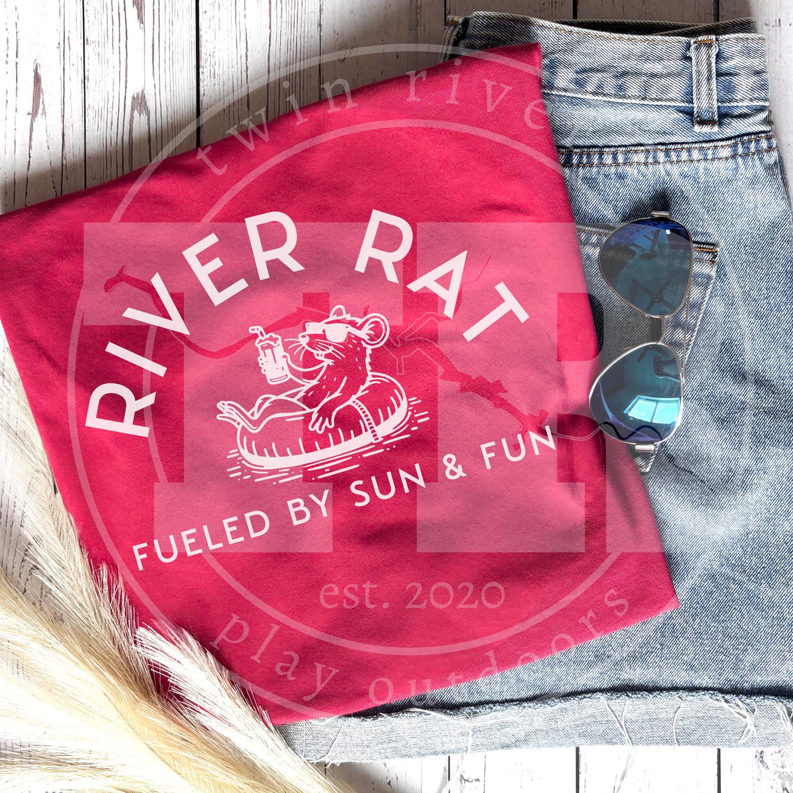 River Rat SVG PNG | Funny River Float Design | Digital Download - Etsy