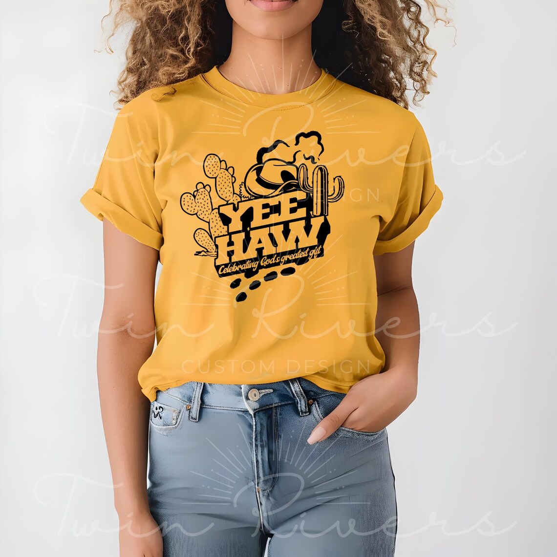 Yee-haw: Celebrating God's Greatest Gift; VBS Design; One Color Digital ...