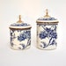 Enamel Vintage Blue Spring Jar 15 Cm, Sugar Cookie Jar, Kitchen ...