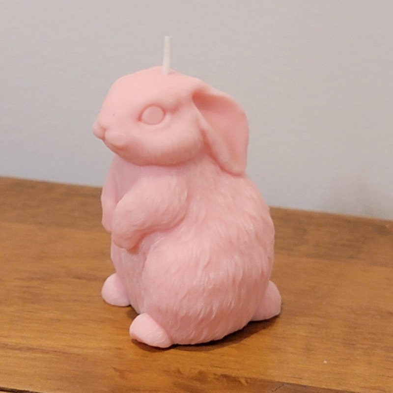 Bunny Candle - Etsy