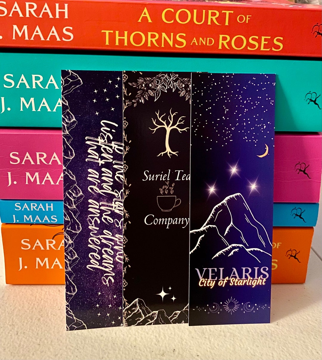 ACOTAR Bookmarks Set of 3 - Etsy