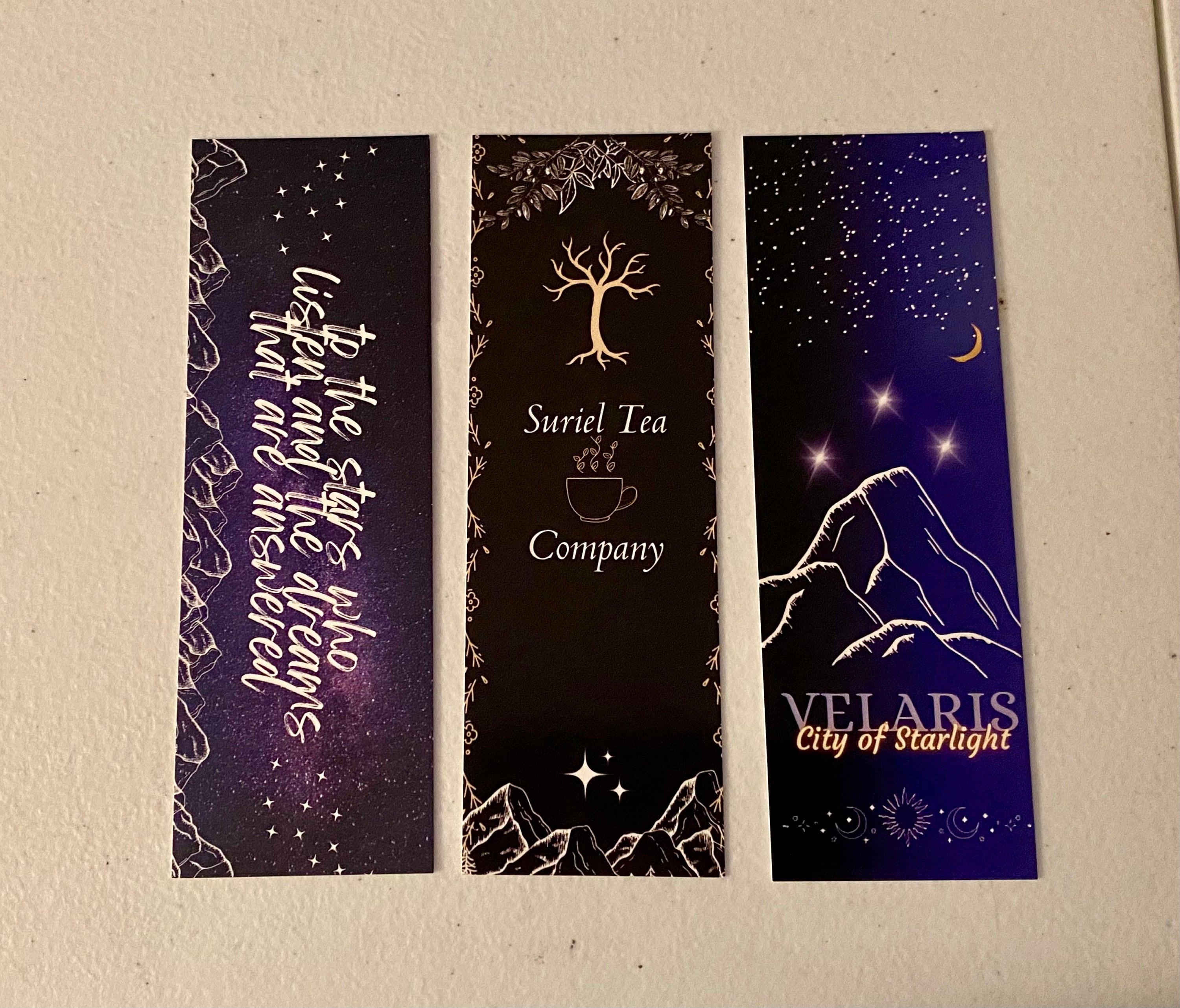 ACOTAR Bookmarks Set of 3 - Etsy