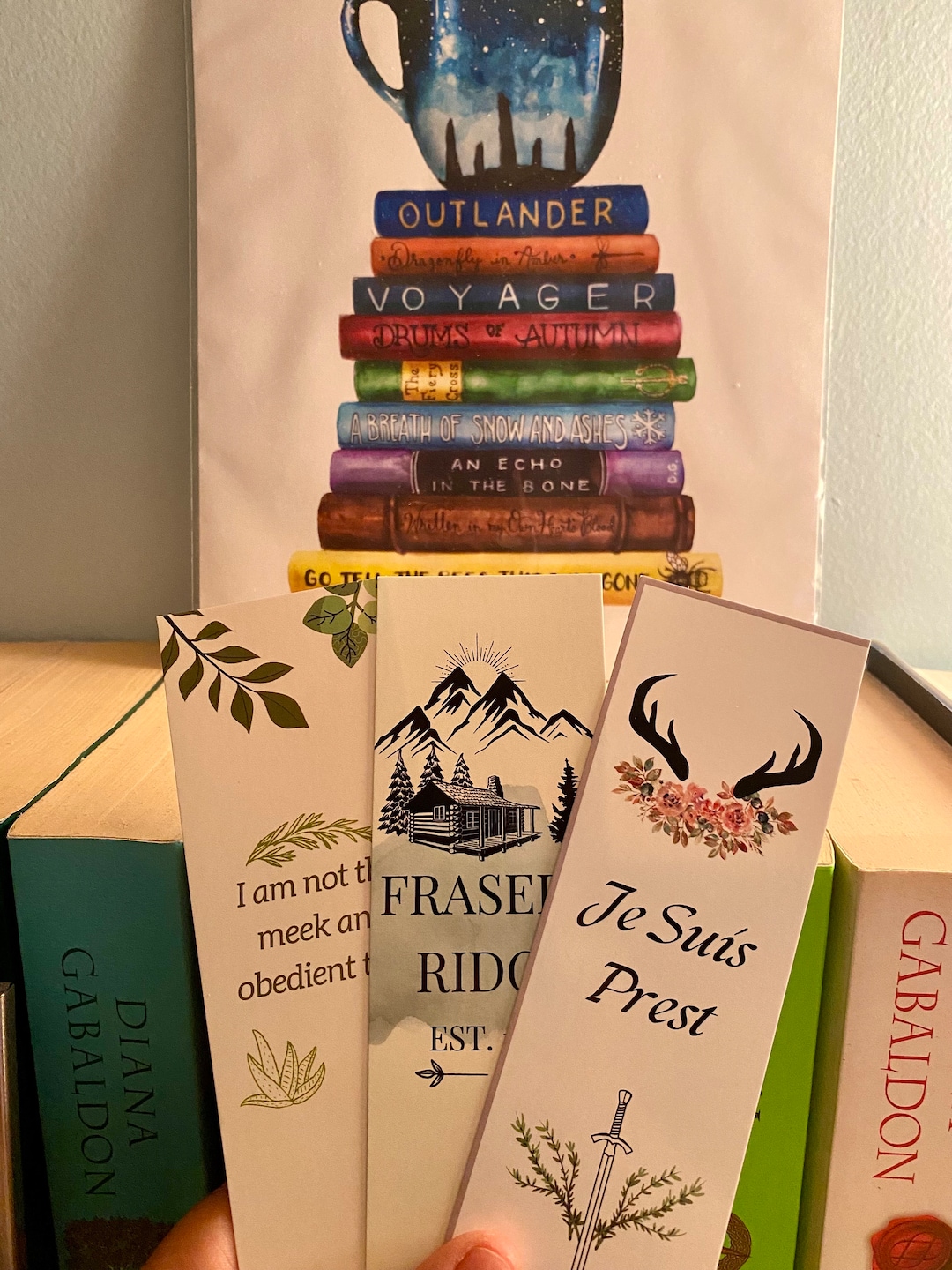 Outlander Bookmarks Set of 3 - Etsy