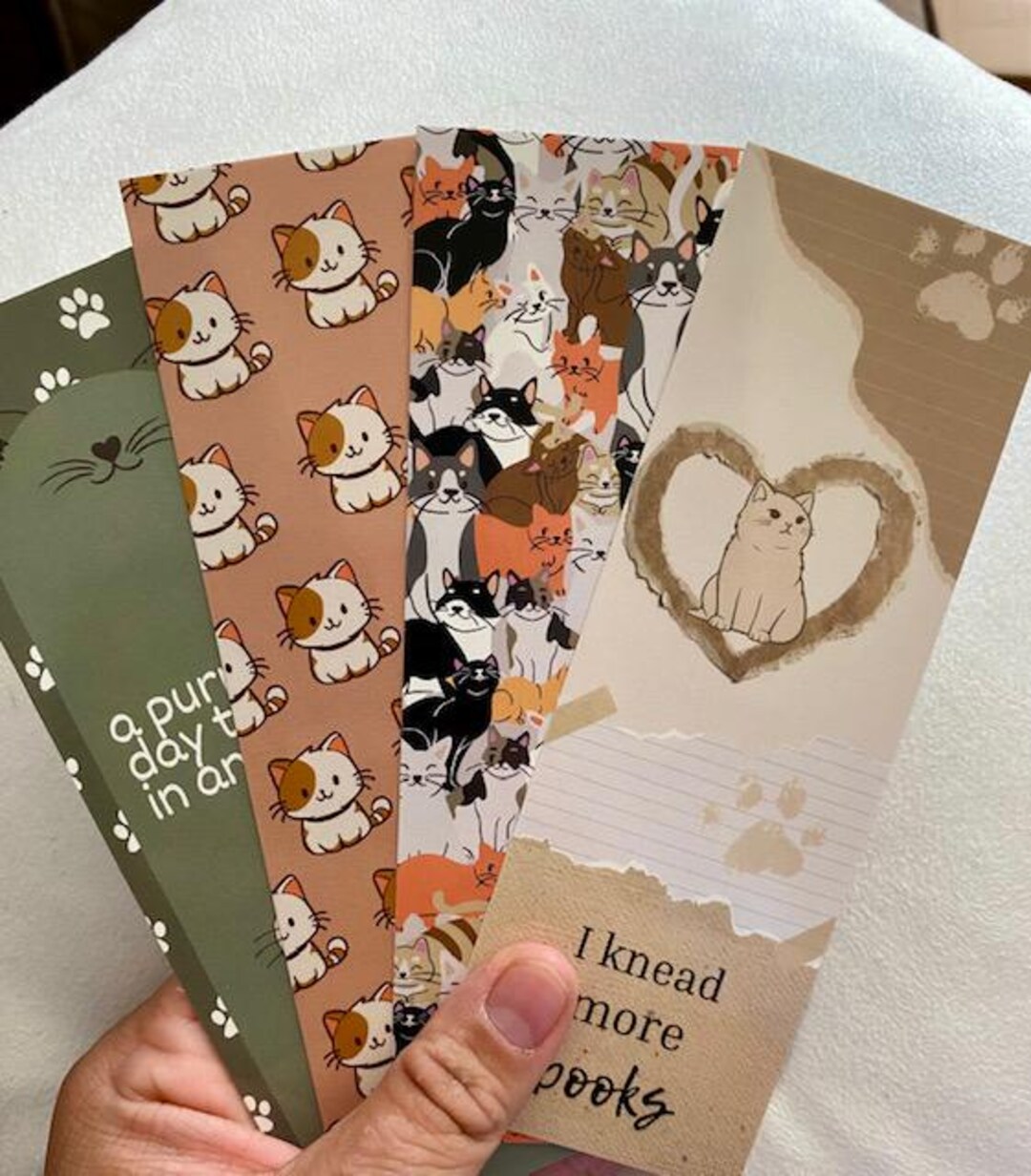 Cat Lover, Cats, Cat Bookmark, Cat Bookmarks, Bookish Gift, Bookworm ...