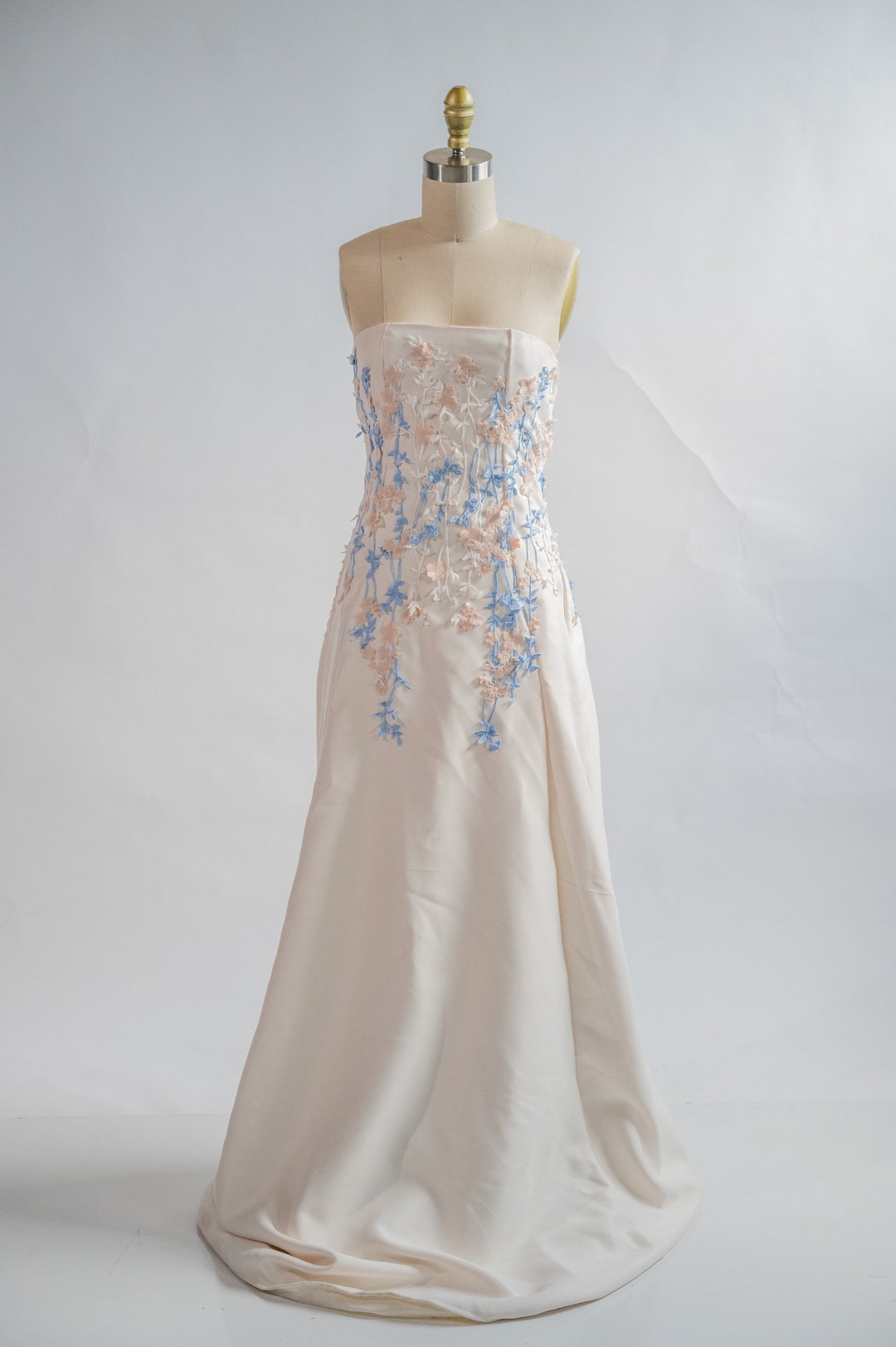 The Pastel Florals Dress - Etsy