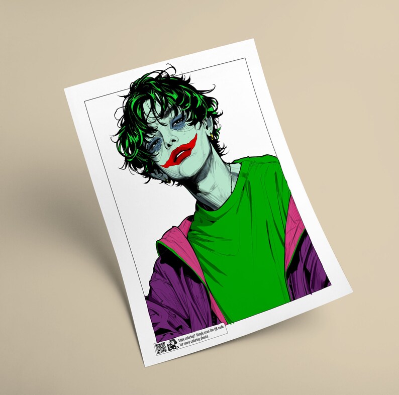 K-pop Inspired Digital Coloring Sheets: No. 2 - Etsy