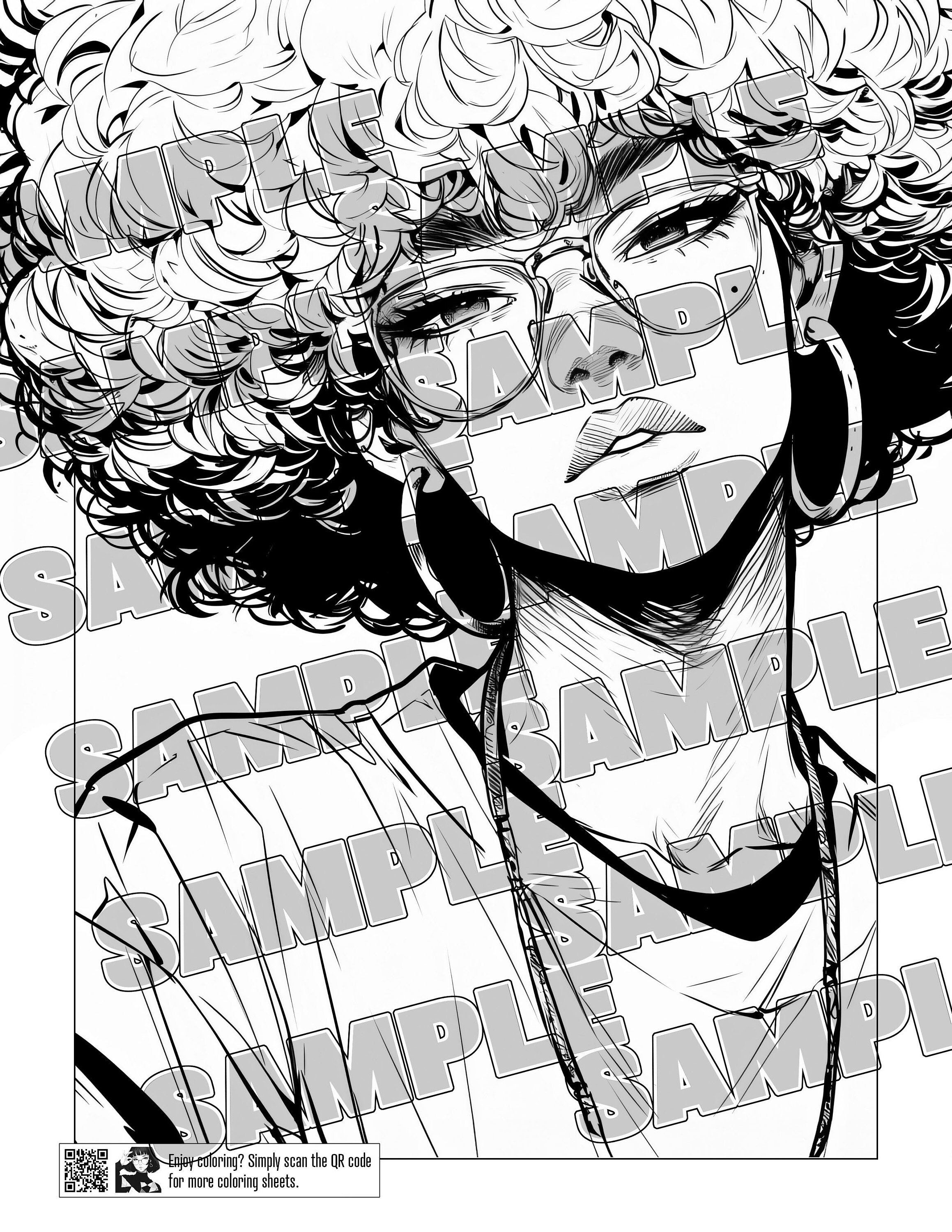 K-pop Inspired Digital Coloring Sheets: No. 1 - Etsy