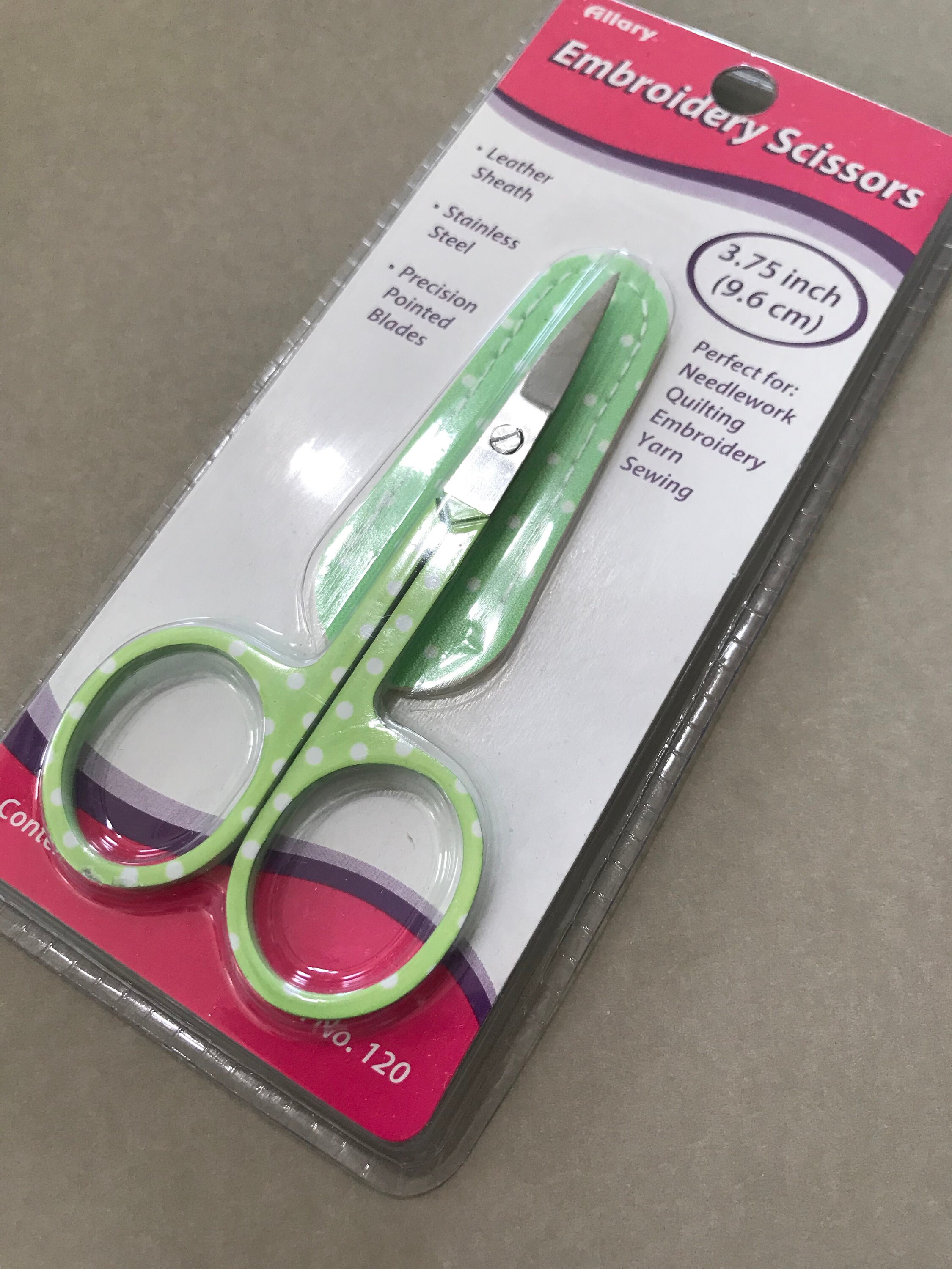 Paper Quilling Scissors & Shears Polka Dot Needlework scissors 3.75 ...