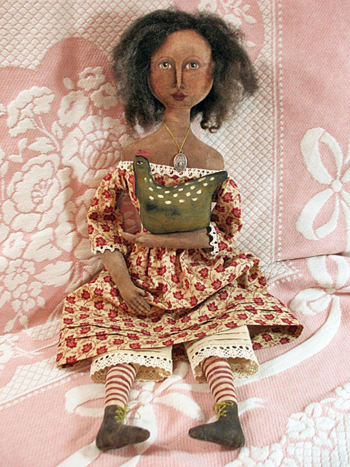 Sewing Pattern Primitive Pattern Doll Pattern Black Doll Ruby and Her ...