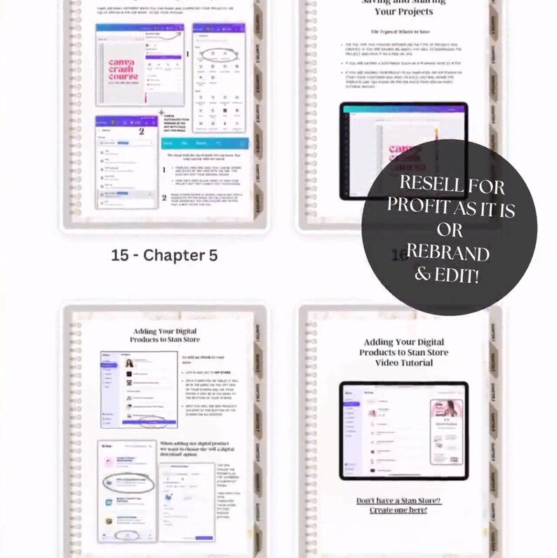 Canva Crash Course 101 Guide With MRR, Master Resell Rights, PLR ...
