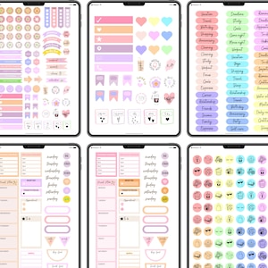 Ultimate Digital Sticker Collection: 600+ Goodnotes & Onenote Stickers ...
