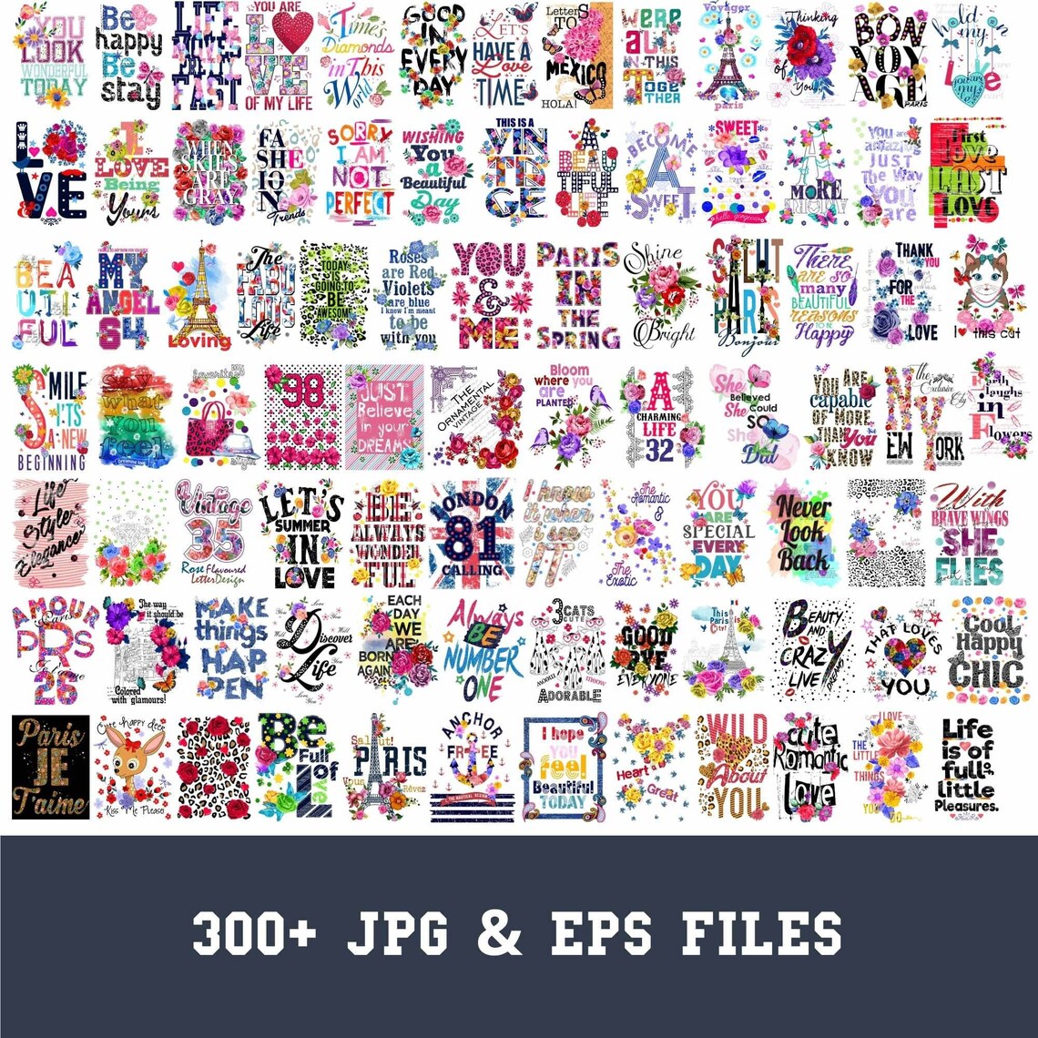 300+ Kids T-shirt Design Pack, Sublimation Designs, JPG and EPS - Etsy