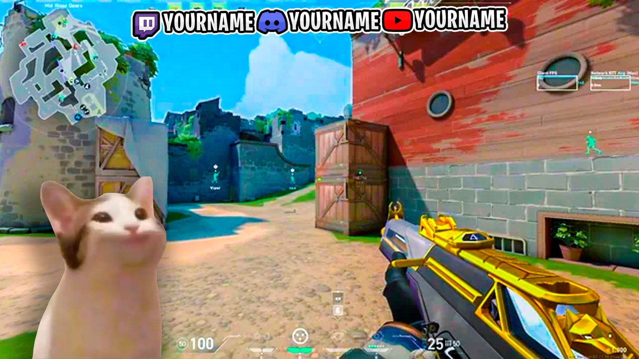 Social Media OVERLAY for Streaming | Twitch Discord Youtube Twitter ...